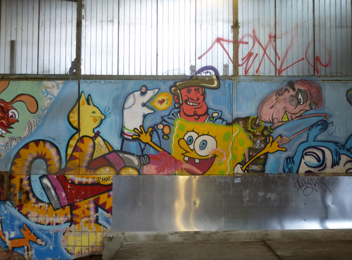 SpongeBob an der Wand – Geheimtipp Leipzig